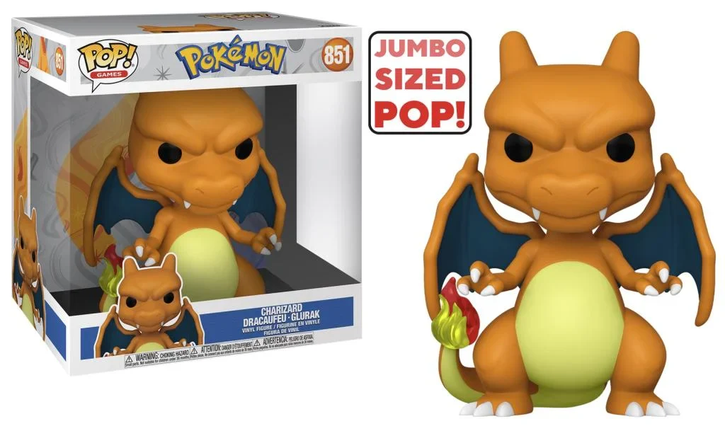 Pokémon Charizard 10 inch Funko Pop #851 – Titan Pops
