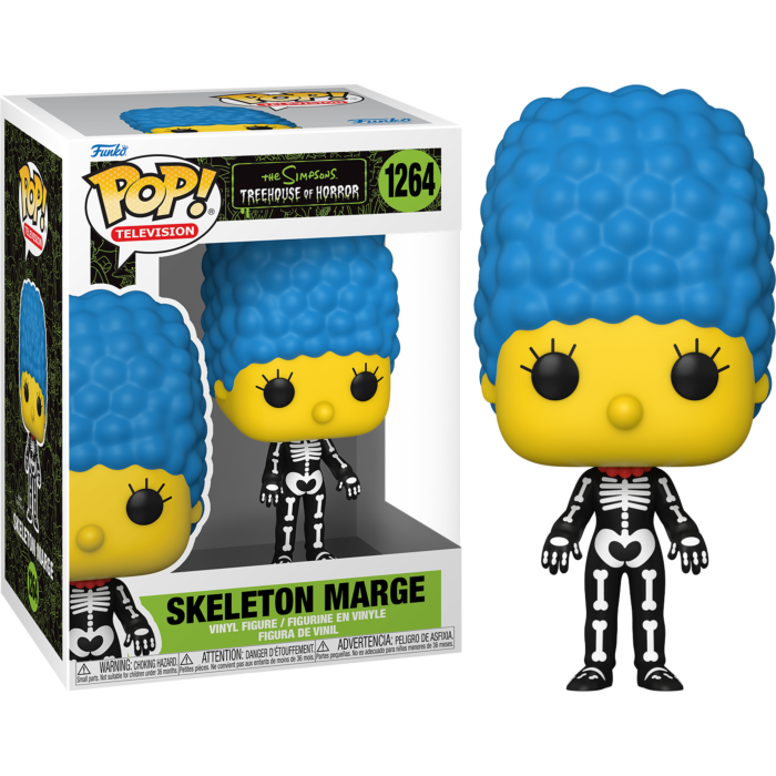 The Simpsons Treehouse of Horror Skeleton Marge Funko Pop #1264 – Titan ...
