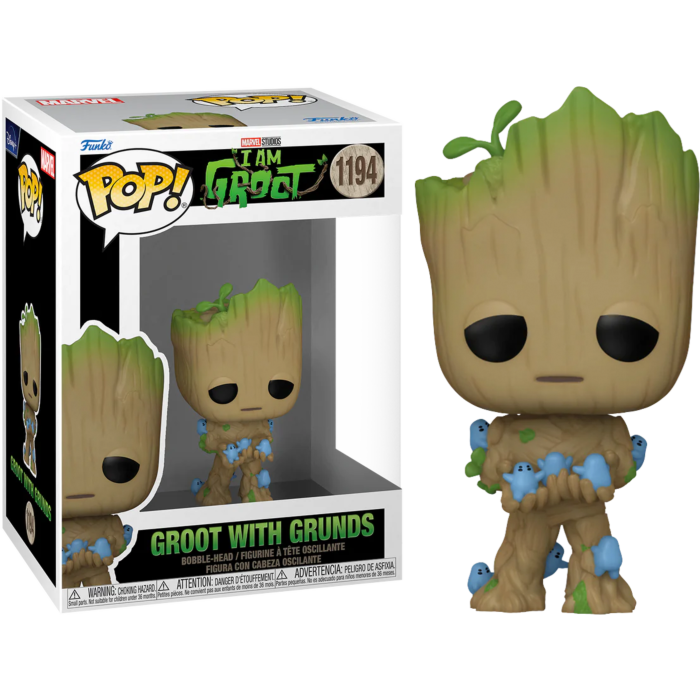 Marvel I am Groot Groot with Grunds Funko Pop #1194 – Titan Pops