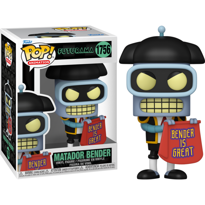 Futurama Matador Bender Funko Pop #1756 – Titan Pops