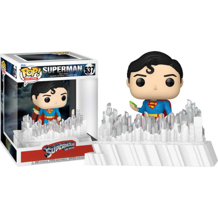 Superman The Movie Superman Deluxe Funko Pop #537 – Titan Pops