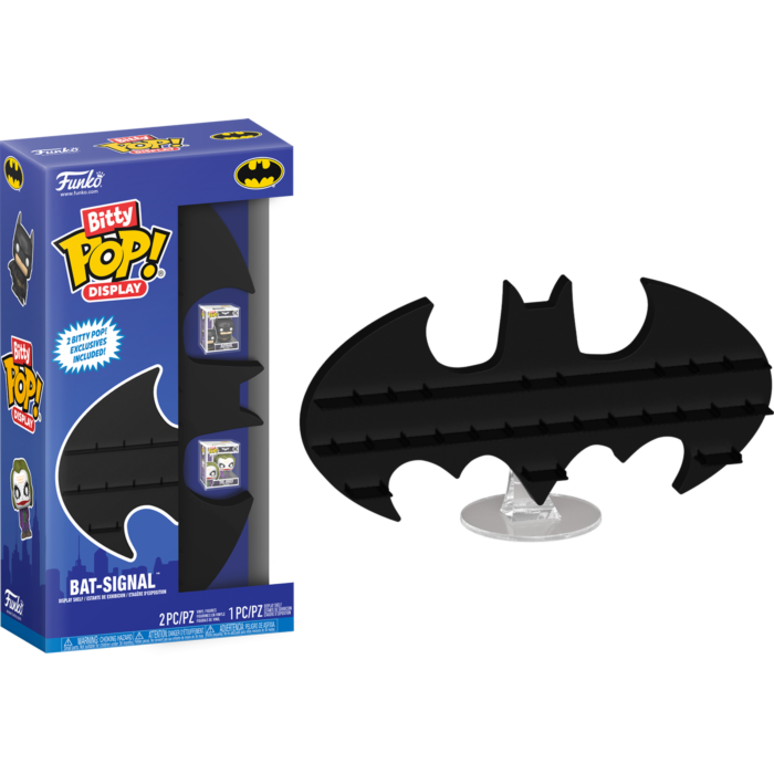 Batman Bat Signal Bitty Pop Display – Titan Pops