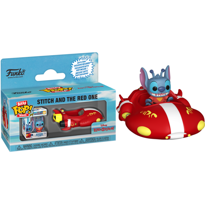 Disney Lilo & Stitch Stitch & The Red One Funko Bitty Pop Ride – Titan Pops
