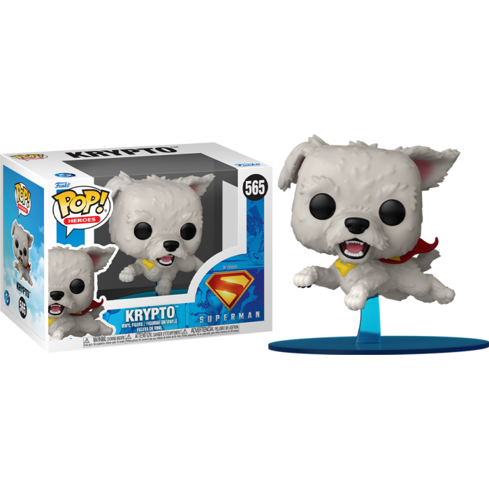 Superman 2025 Krypto Funko Pop #565 – Titan Pops