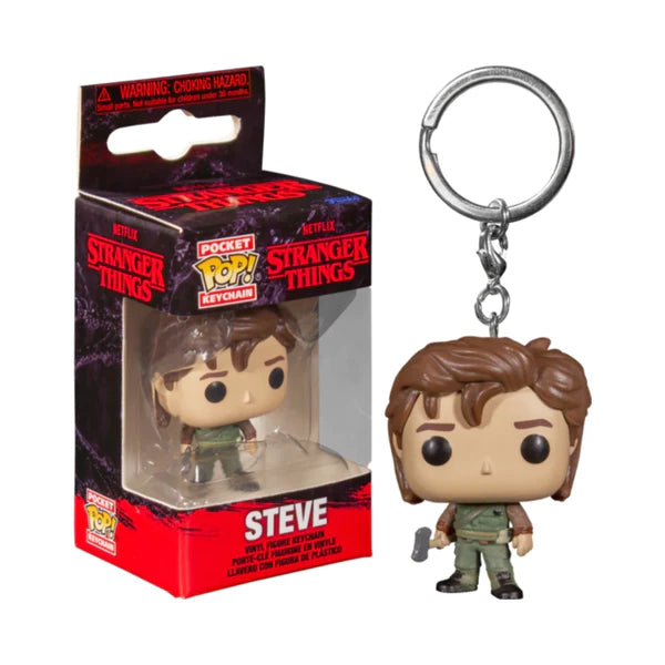 Stranger Things Steve Pop Keychain – Titan Pops