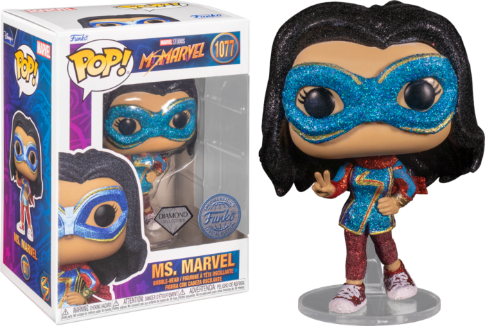 Marvel Ms Marvel Diamond Collection Funko Pop #1077 – Titan Pops
